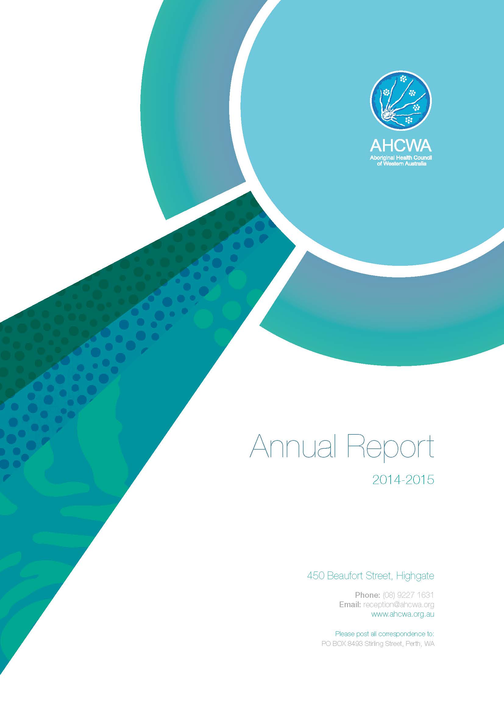 Annual Reports – AHCWA